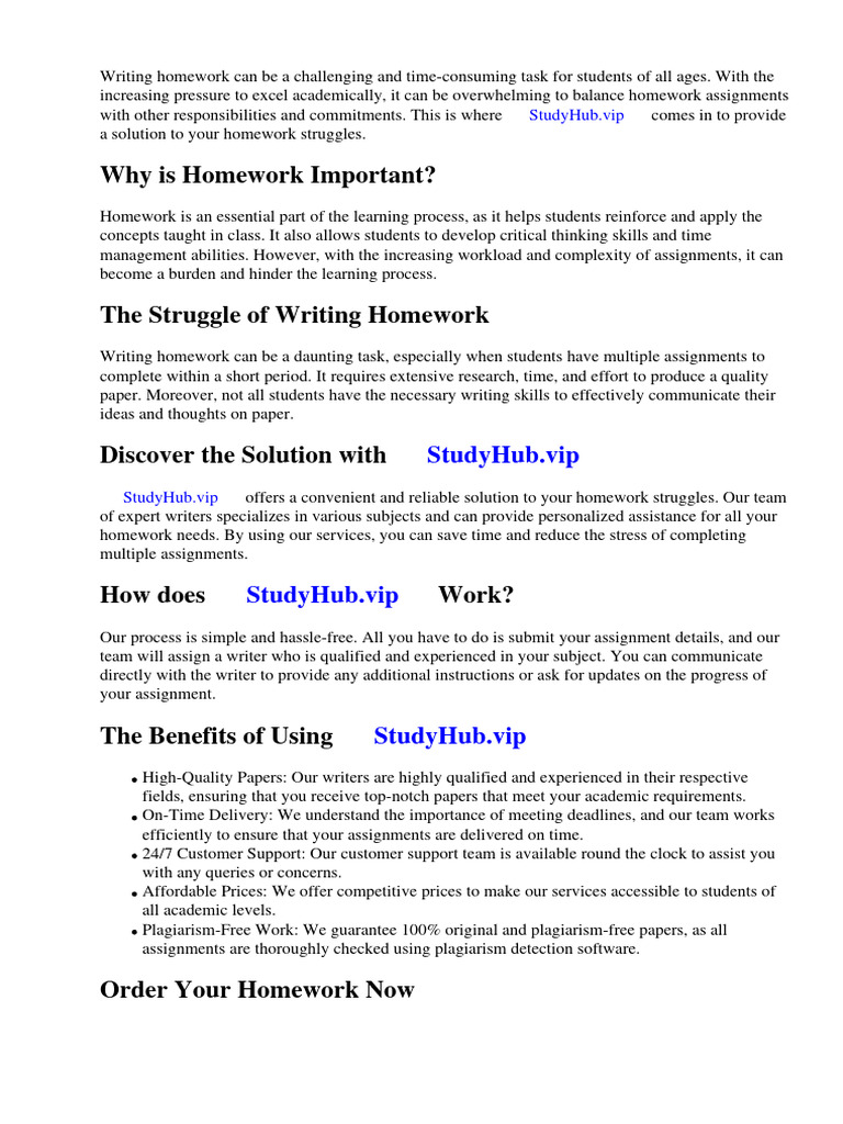 Discovery School Homework Help | PDF | Homework | Teachers