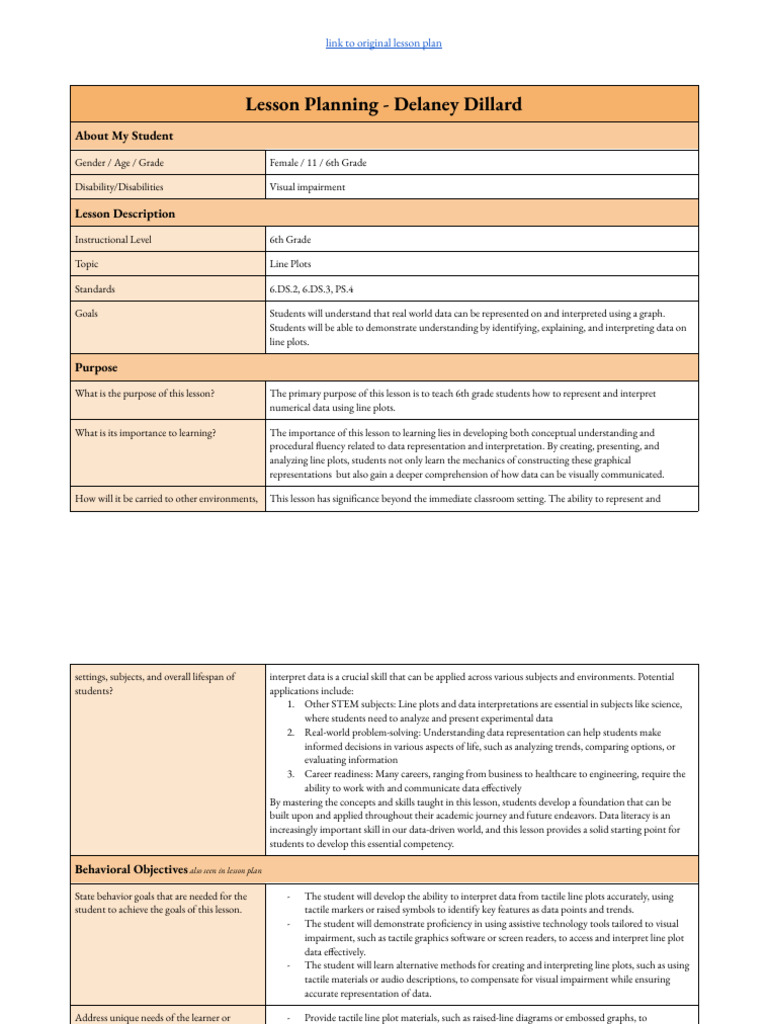 Delaney Dillard - Ed243 Lesson Planning 1 | PDF | Constructivism ...