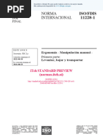 La Norma ISO 11228-1 Comentada | PDF | Factores humanos y ergonomía ...