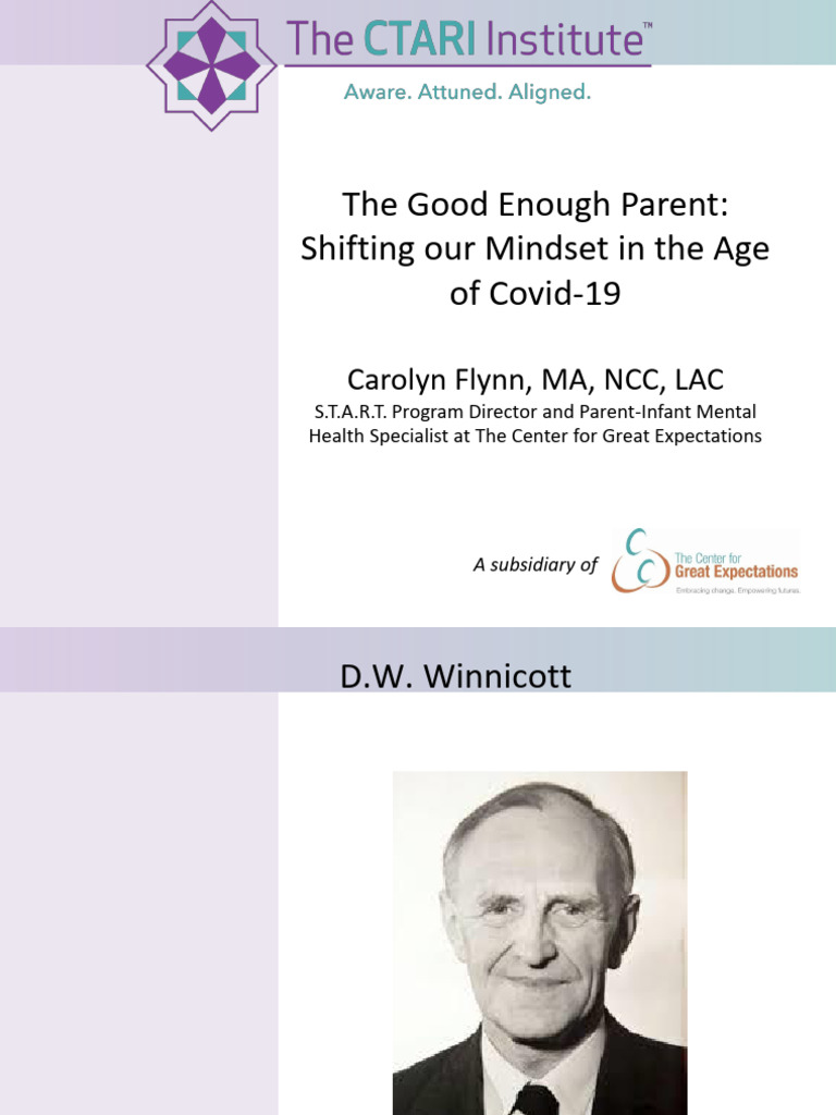 The Good Enough Parent PP FINAL | PDF | Emotions | Attachment Theory