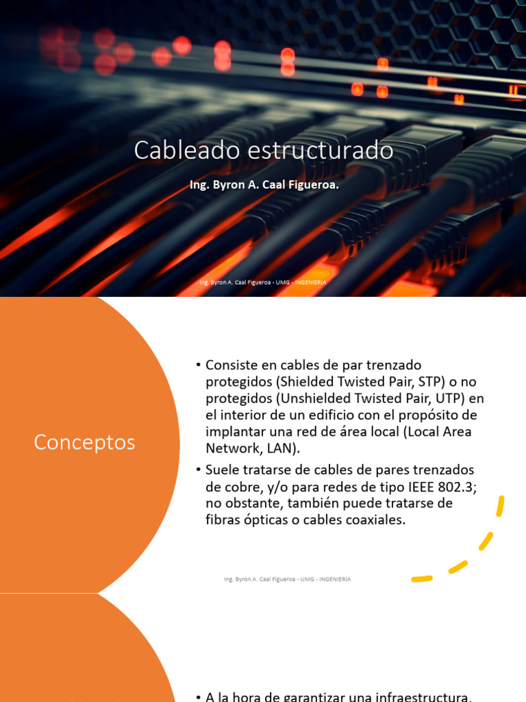 Cableado Estructurado | PDF | Estándares de telecomunicaciones ...