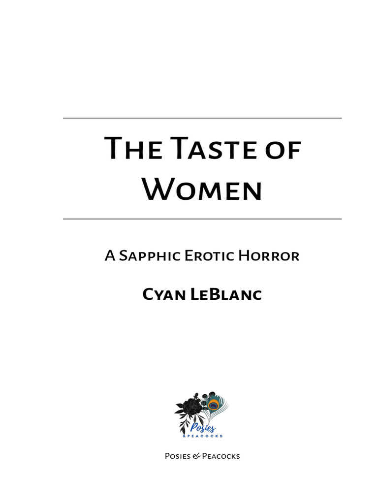 The Taste of Women - Cyan LeBlanc | PDF