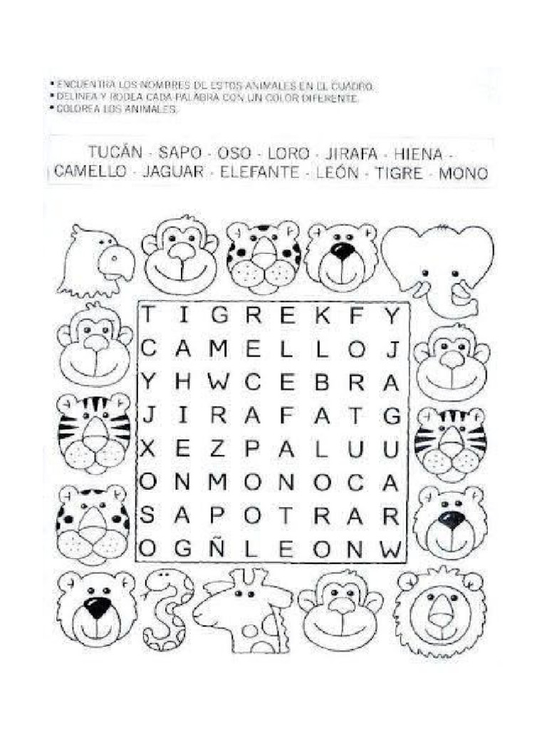 LABERINTO DE PALABRAS | PDF