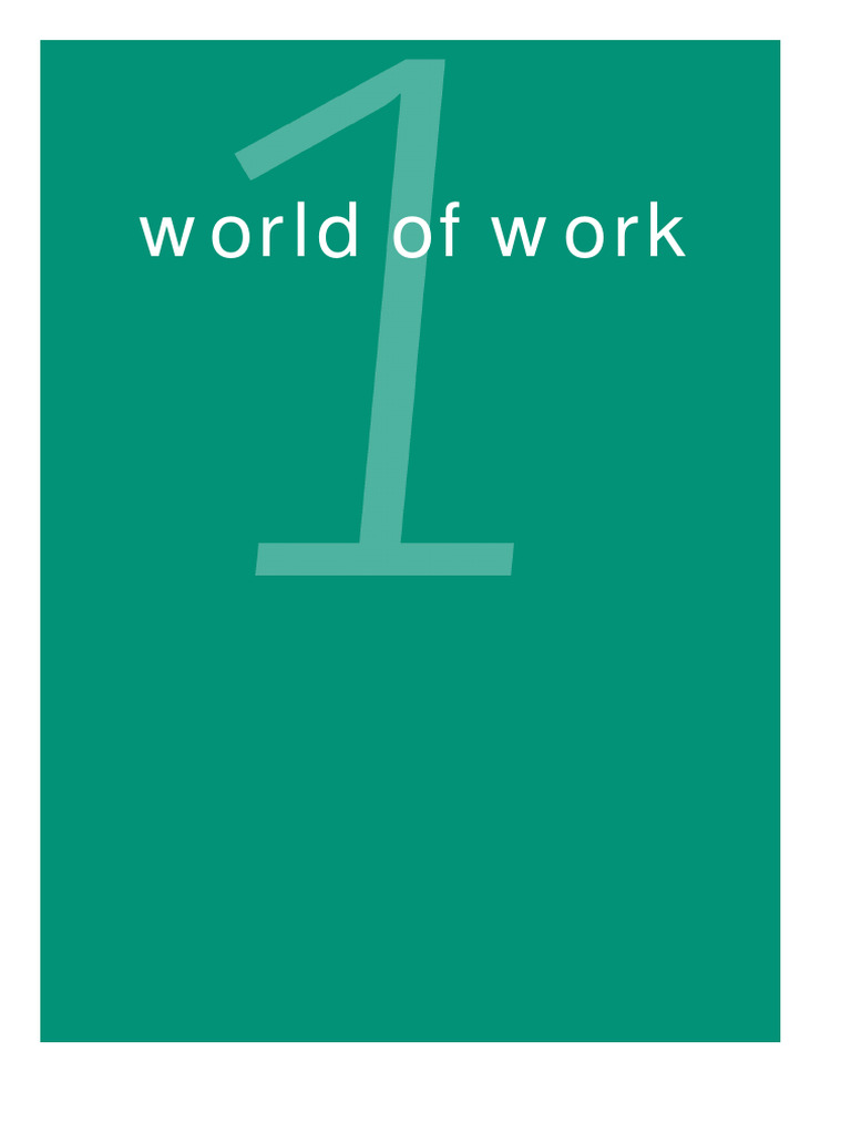 Sway Materials Section 1 World of Work | PDF | Employment | World Wide Web