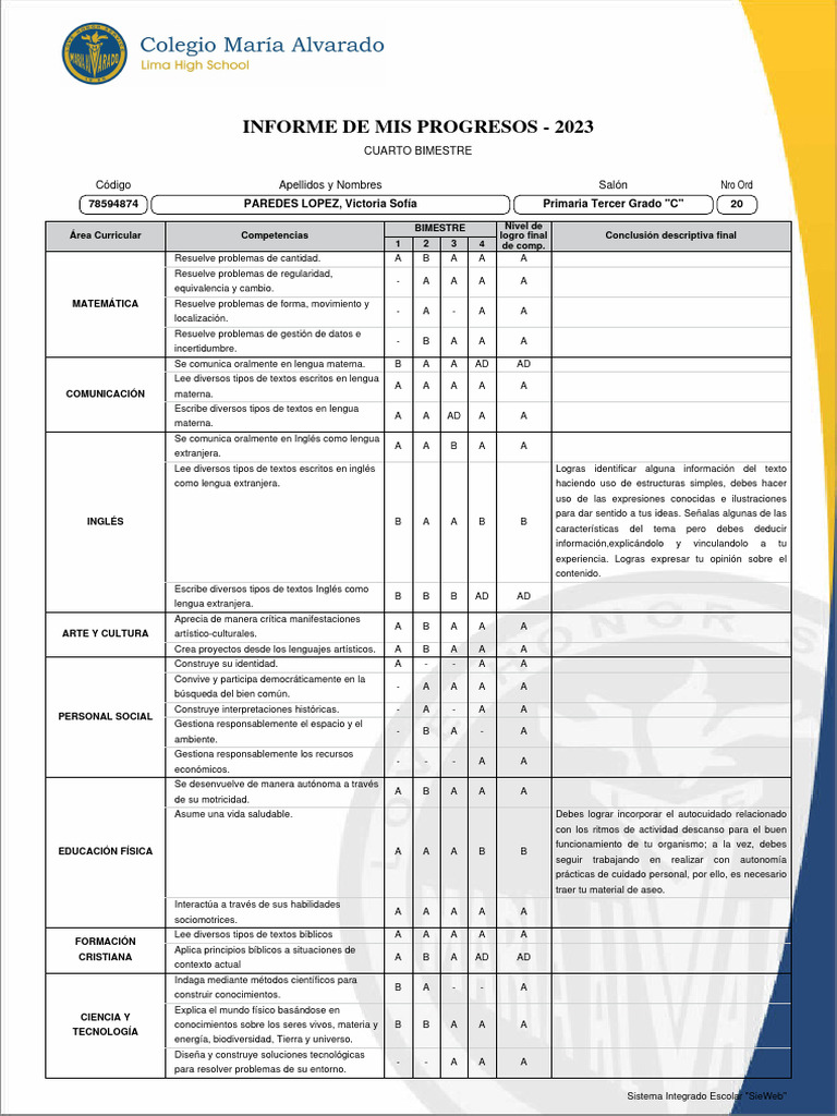 Libreta2023 P3C | PDF