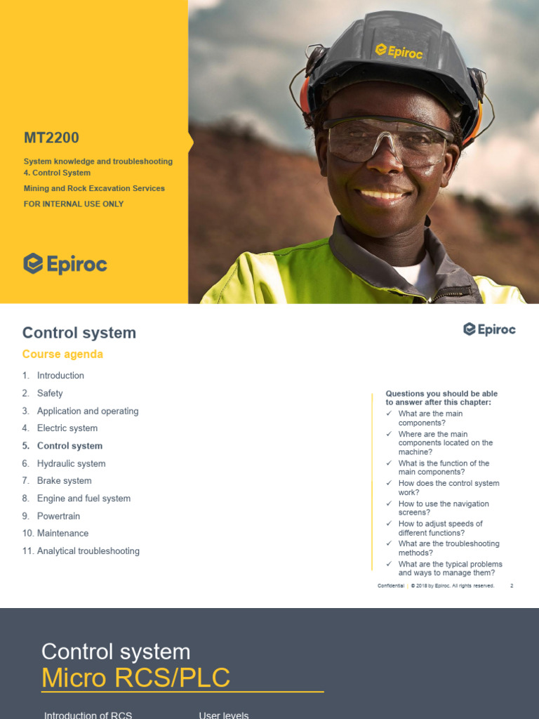 MT2200 Control System Overview | PDF | Troubleshooting | Computing