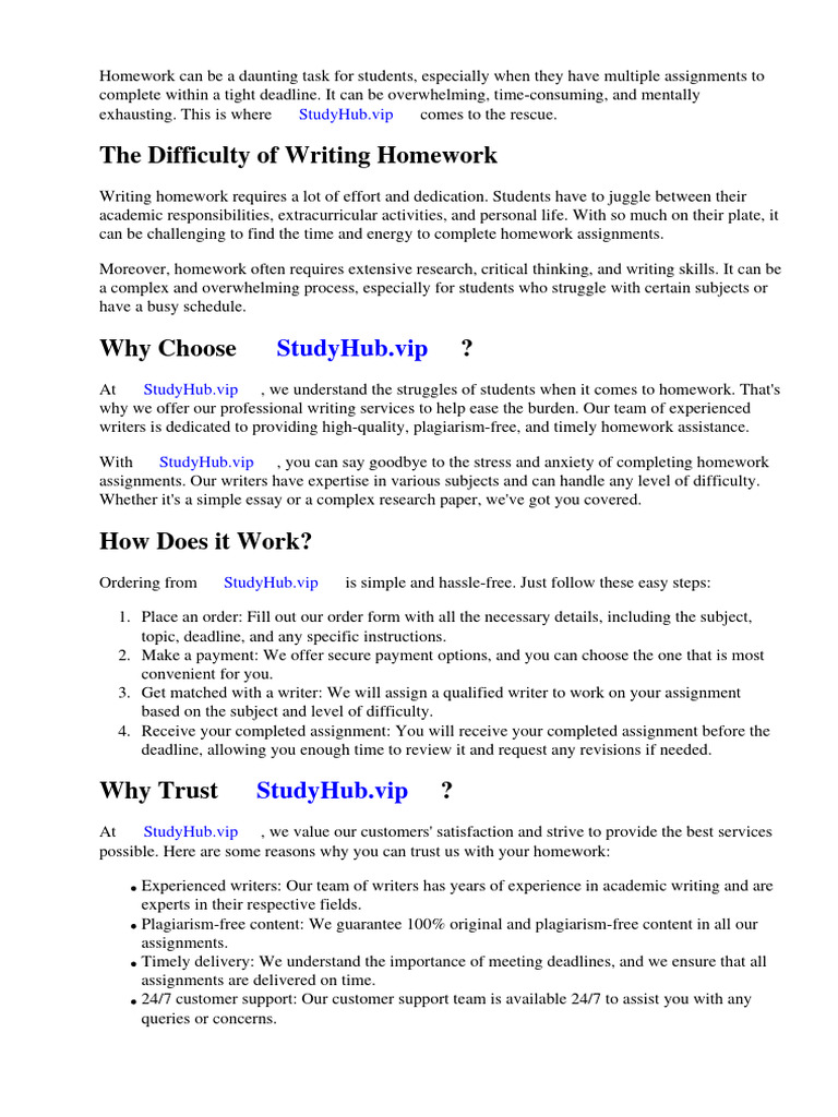 Michael Hampton Homework | PDF | Homework