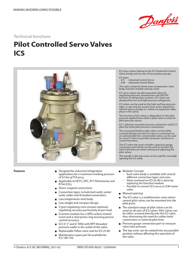 Valvula ICS Ex PM | PDF | Valve | Piston