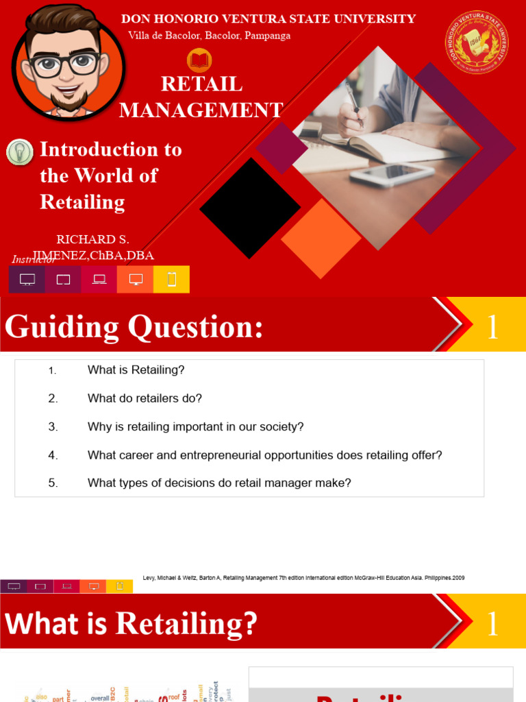 Introduction to Retail Management Concepts | PDF | Retail | Business ...