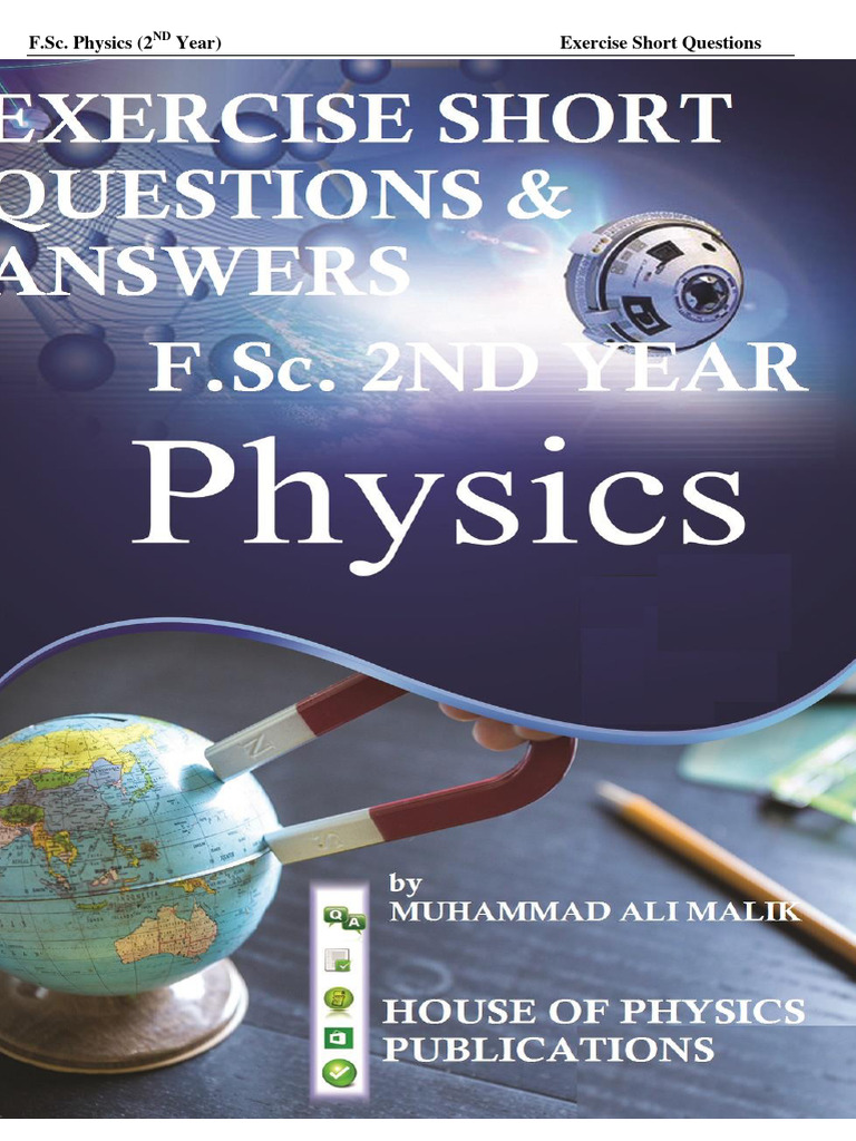 2nd Year Physics Short Questions Zahid Notes | PDF | Electromagnetic ...