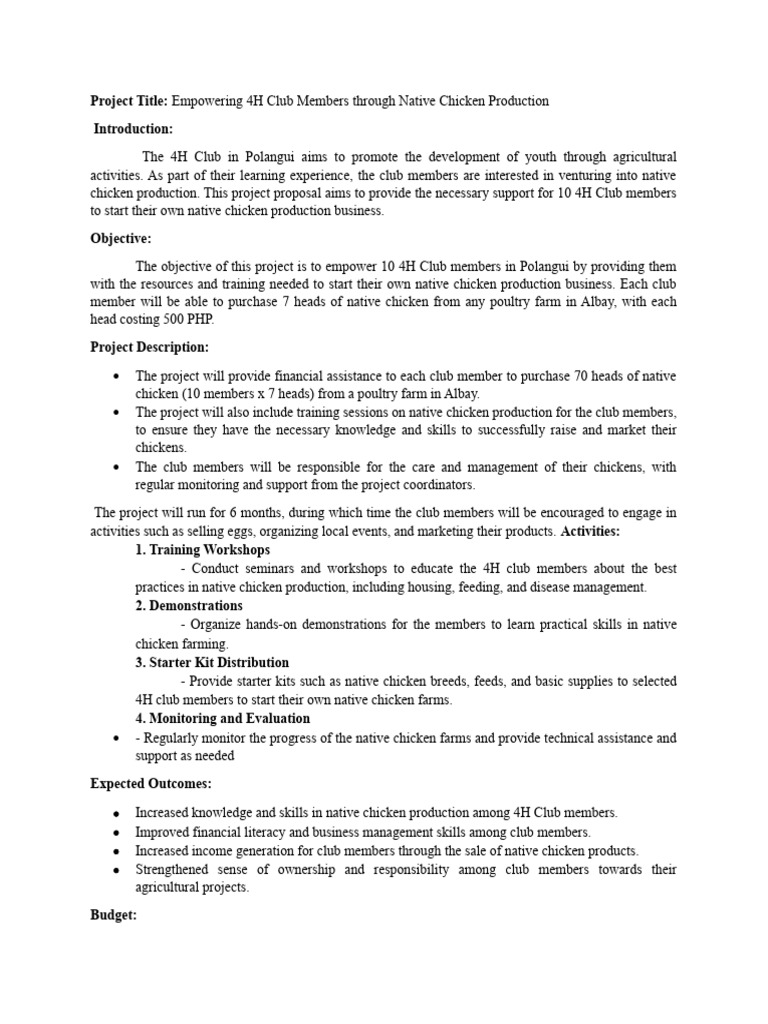 native chiken | PDF | Chicken | Farms