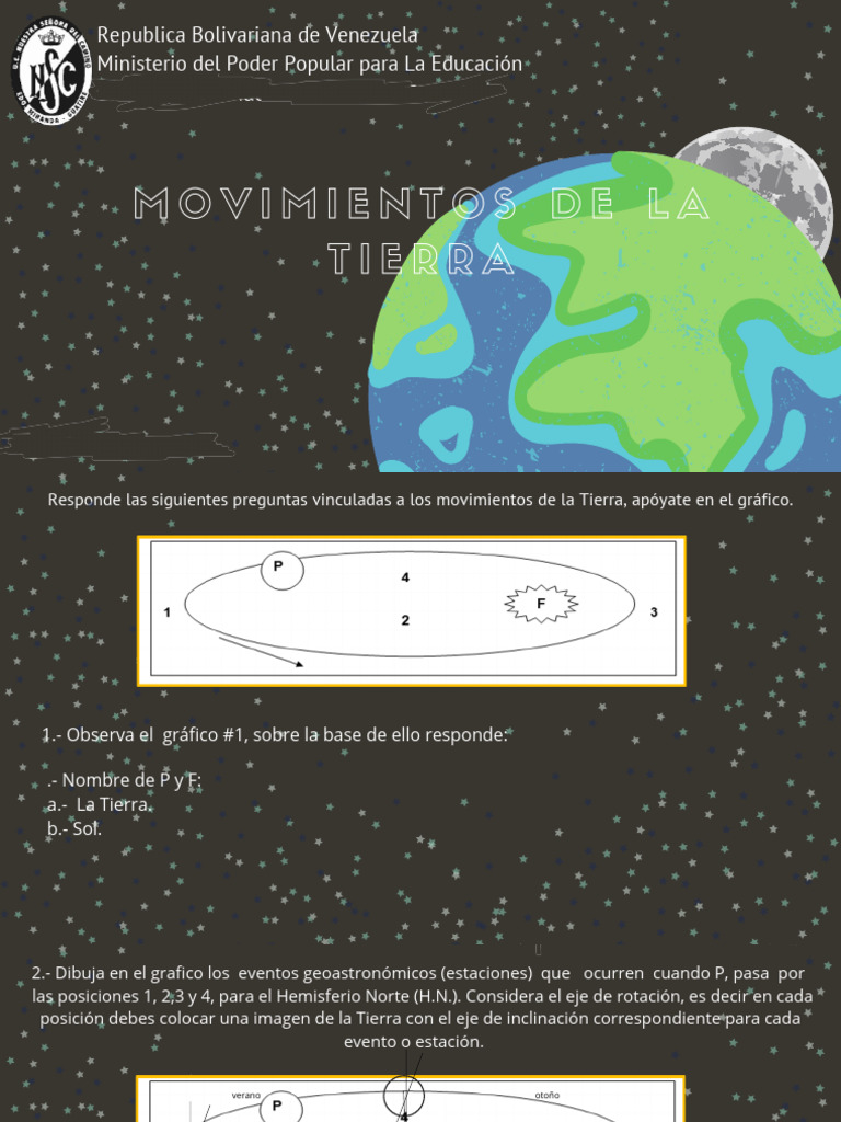 Movimientos de la tierra | PDF | Tierra | Clima