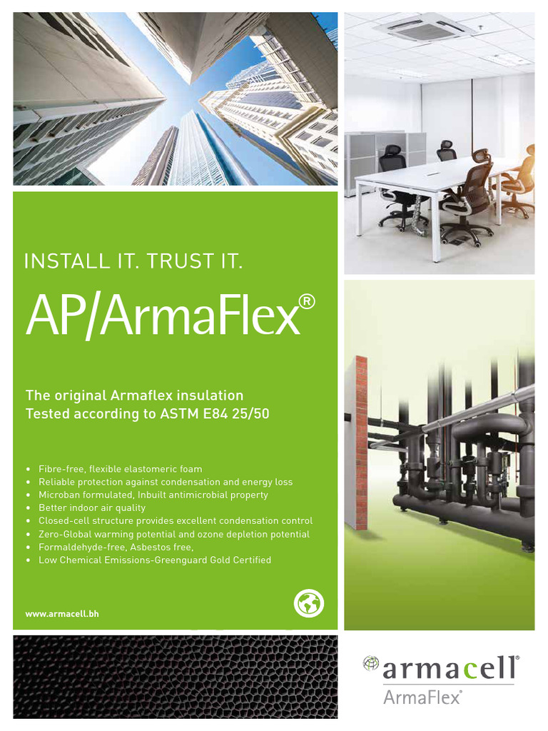 AP Armaflex | PDF | Thermal Insulation | Information