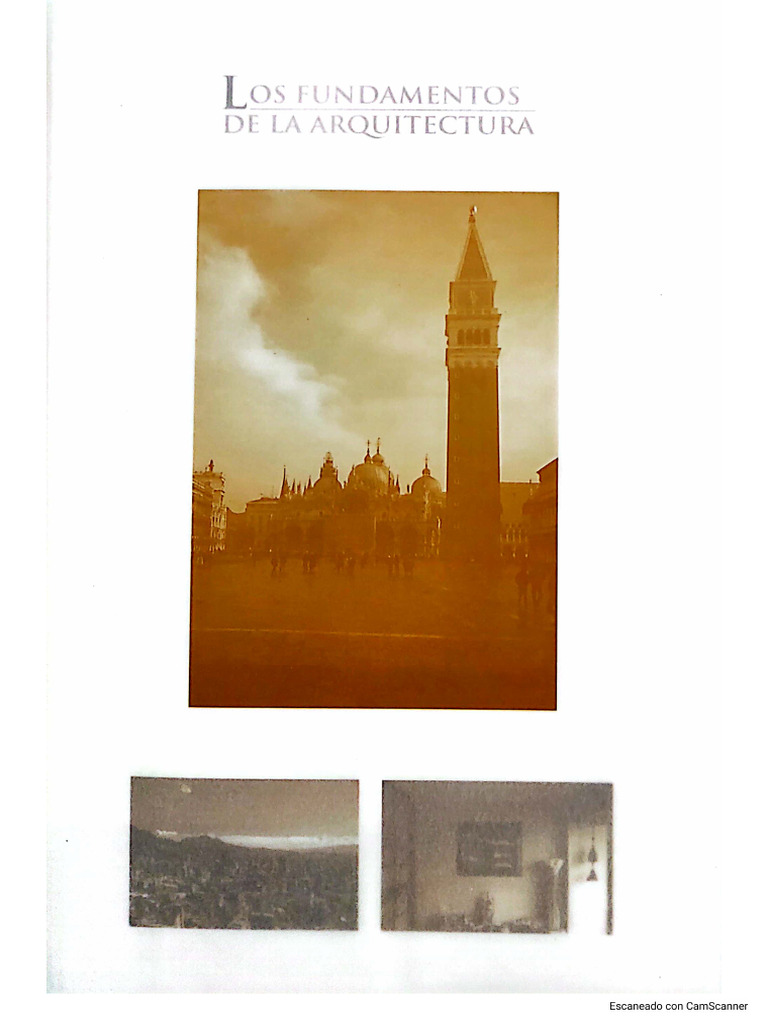 Fundamentos de La Arquitectura | PDF