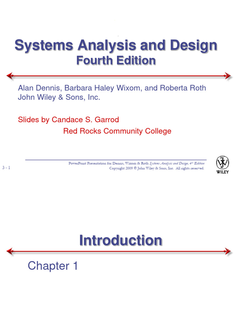 Ch01 Introduction | PDF | Software Engineering | Systems Engineering Ch01 Introduction | PDF | Software Engineering | Systems Engineering