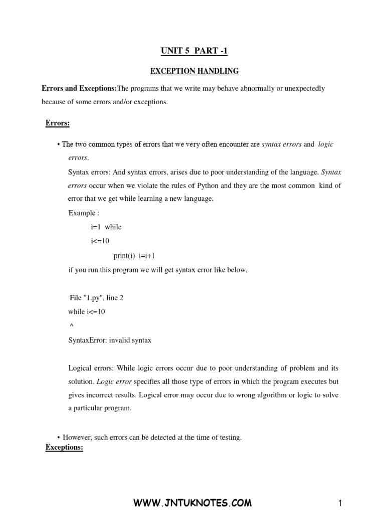 Python Programming - Unit-5 | PDF | Computer Programming | Parameter ... Python Programming - Unit-5 | PDF | Computer Programming | Parameter ...