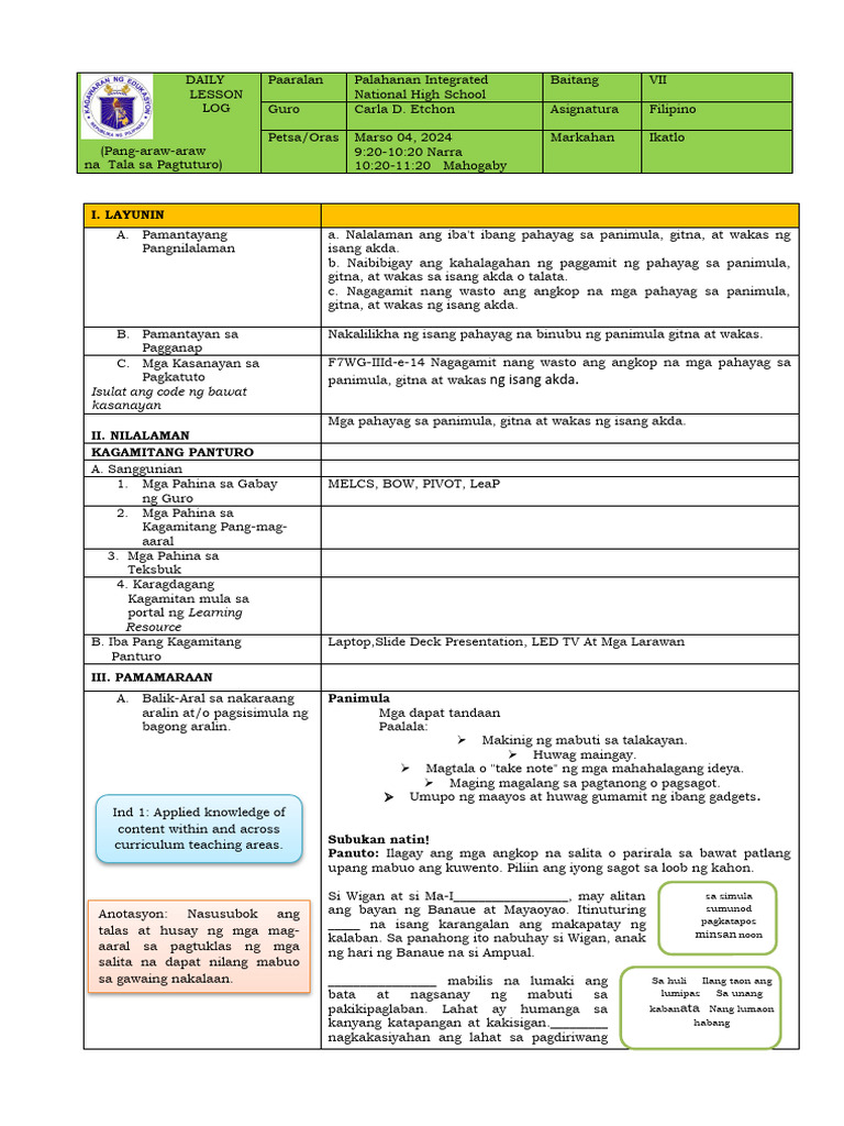 Dlp-Cot-Marso 4-G7 | PDF