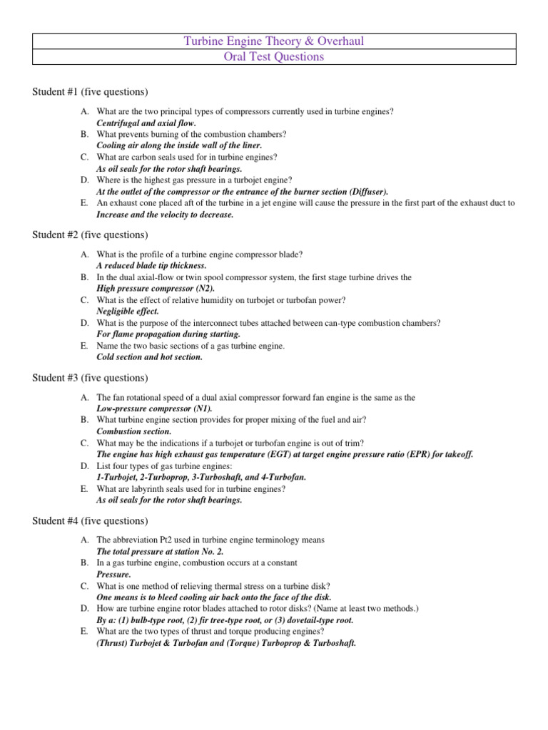 Turbine Engine Theory & Maintenance Insights | PDF | Gas Turbine | Jet ...