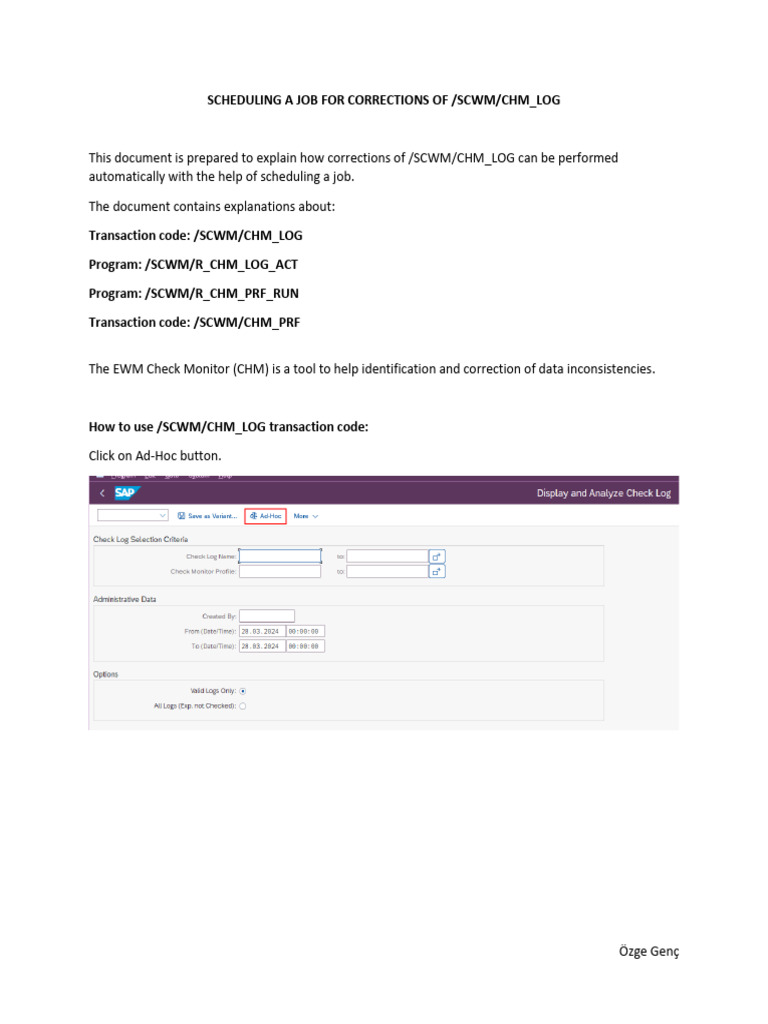 EWM Batch Jobs | PDF | Database Transaction | Computer Data