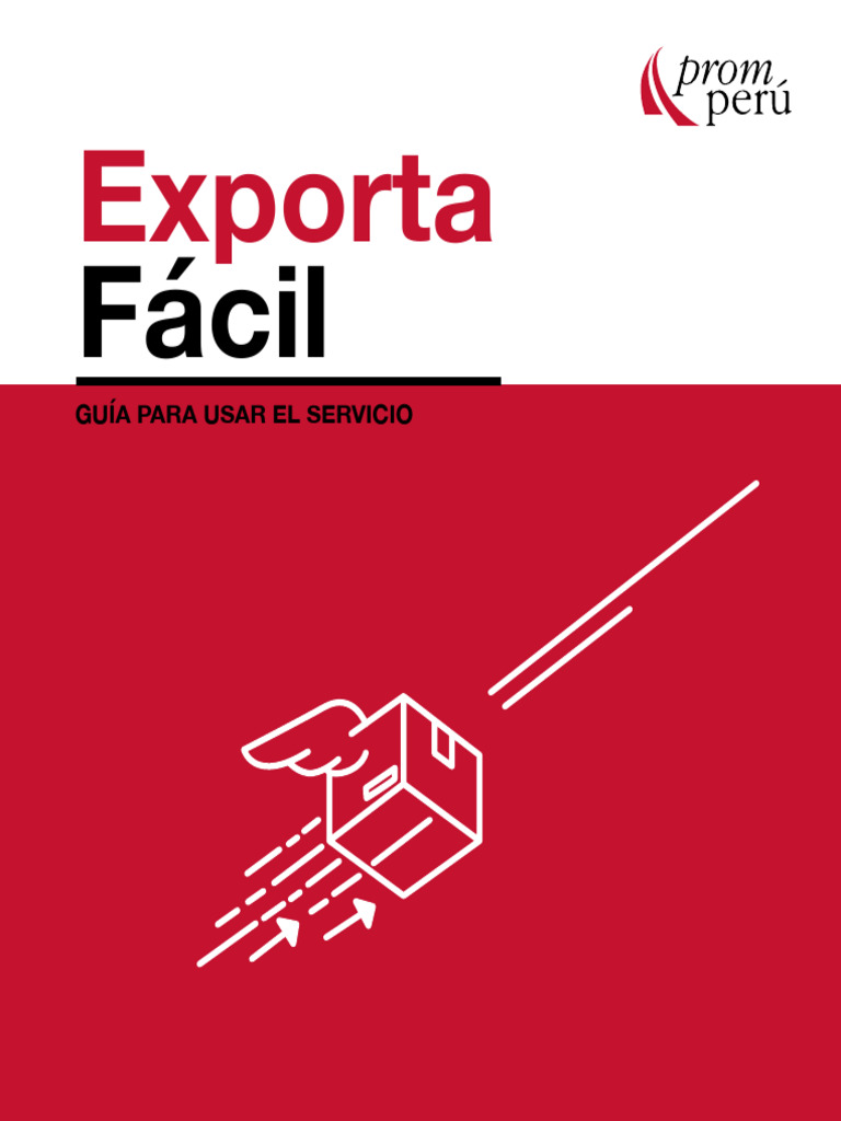 Guia Exporta Facil | PDF | Arancel | aduana