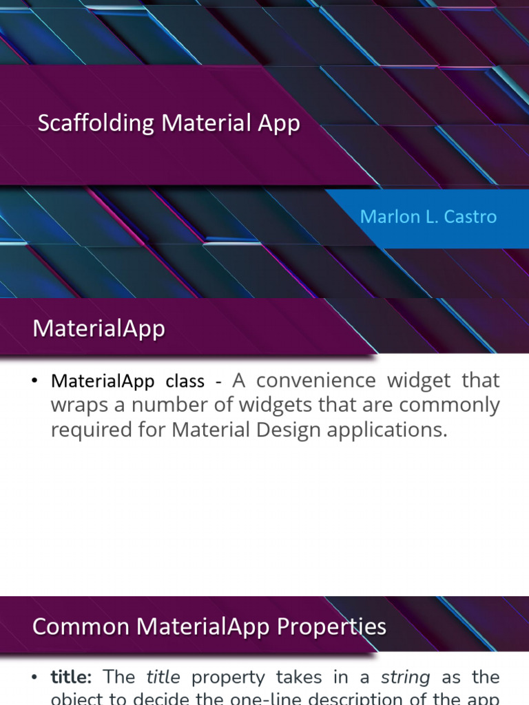 scafolding material app | PDF | Icon (Computing) | Software Engineering