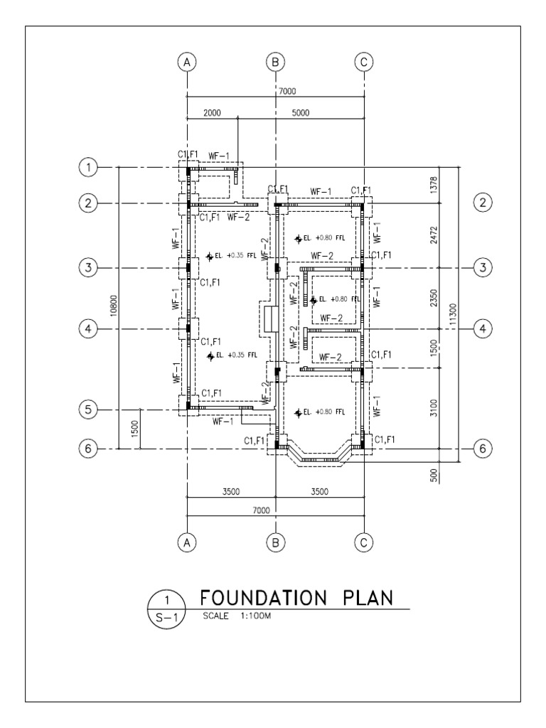 Foundation Plan | PDF