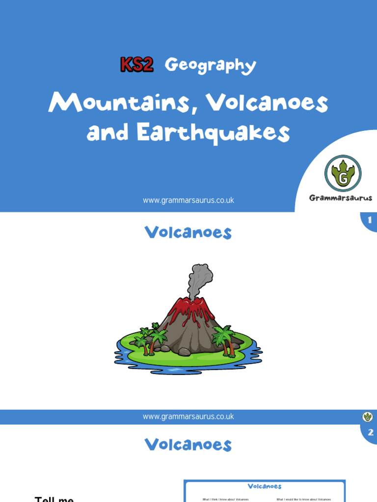 Geography - Volcanoes Reading-Compressed | PDF | Volcano | Lava