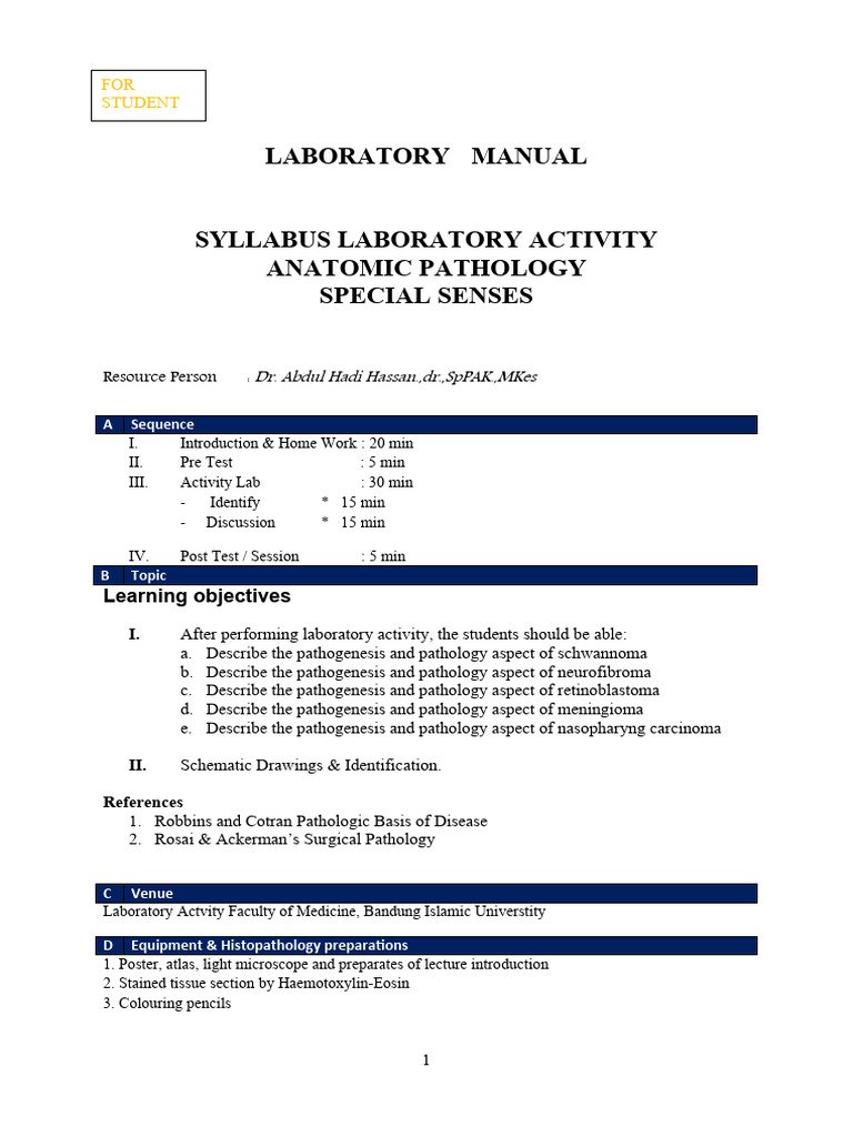 Anatomic Pathology Lab Manual | PDF | Pathology | Histopathology