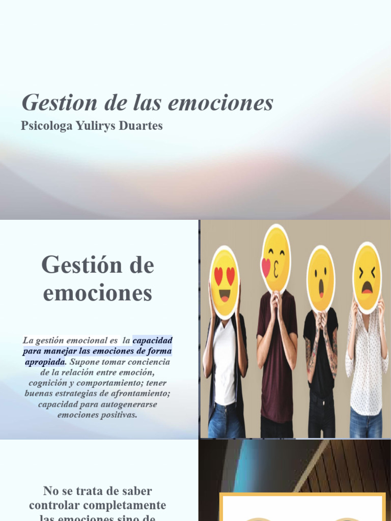 Control de Las Emociones | PDF | Las emociones | Ansiedad