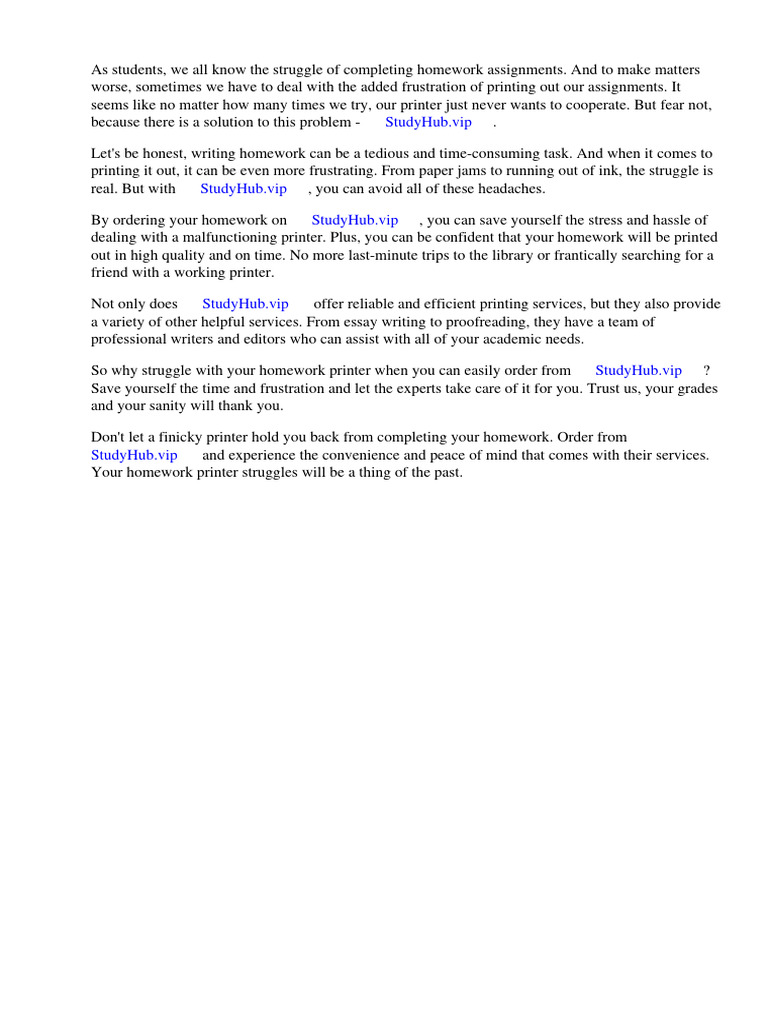 Homework Printer | PDF | Printer (Computing) | Computing