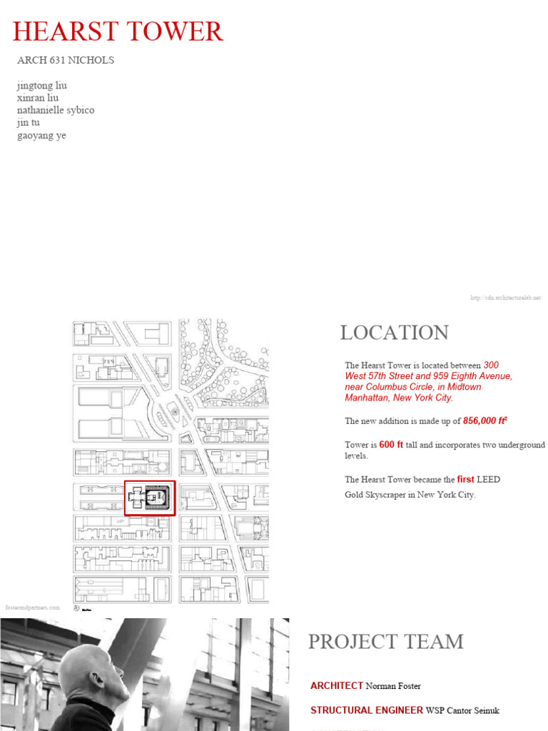 Hearst Tower | PDF | Architectural Design | Architecture