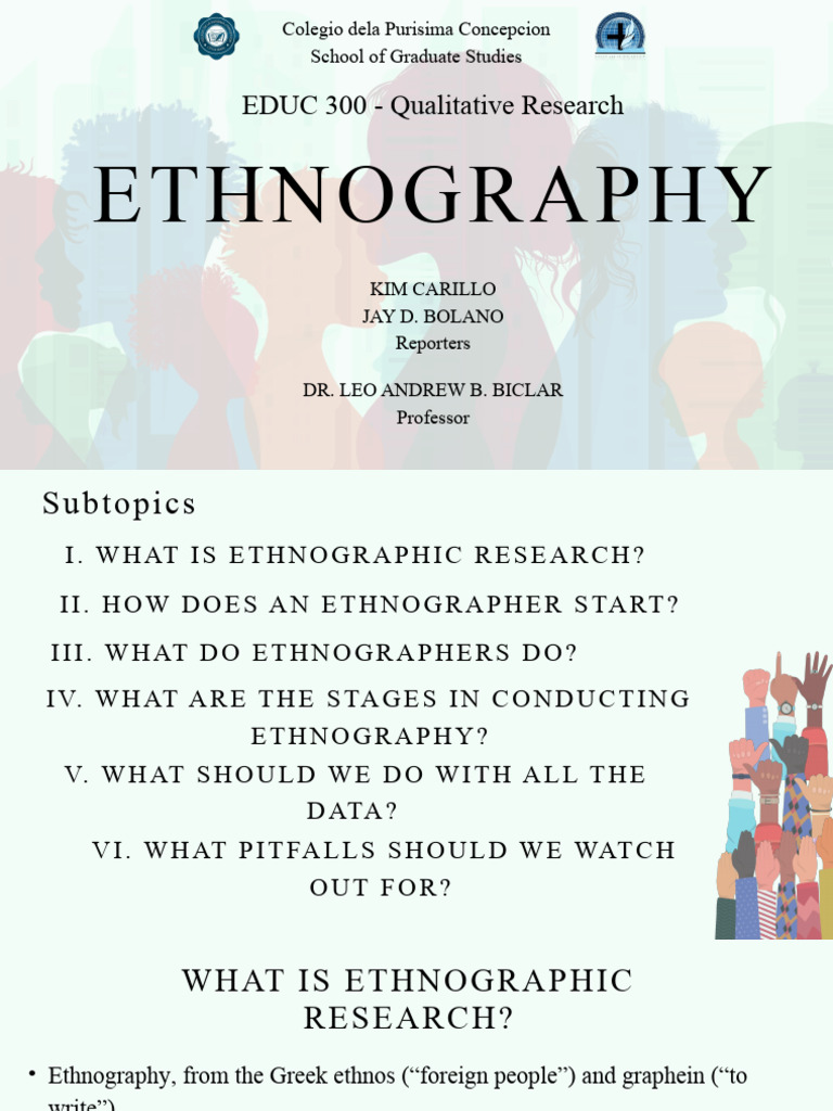 Introduction (2) (Autosaved) | PDF | Ethnography | Field Research