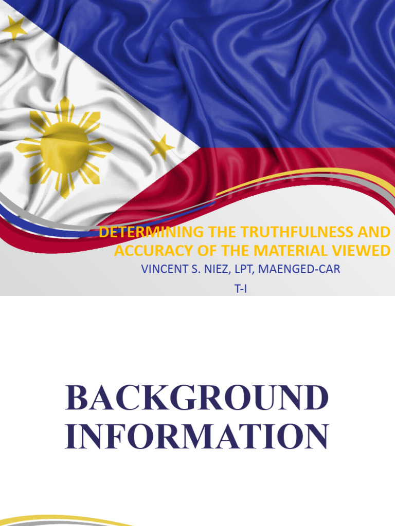 Evaluating Truthfulness and Accuracy | PDF | Expert | Information