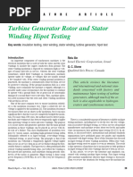 Elcid Test of Generator | PDF | Electric Generator | Reliability ...