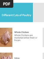 Market Forms of Poultry | PDF | Poultry | Birds