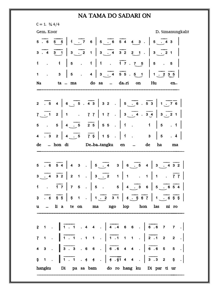 Na Tama Do Sadari on- Revisi | PDF