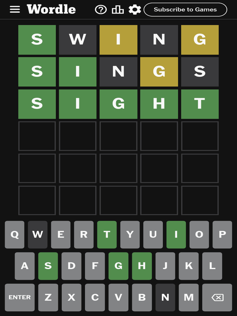 Wordle - The New York Times 3 | PDF