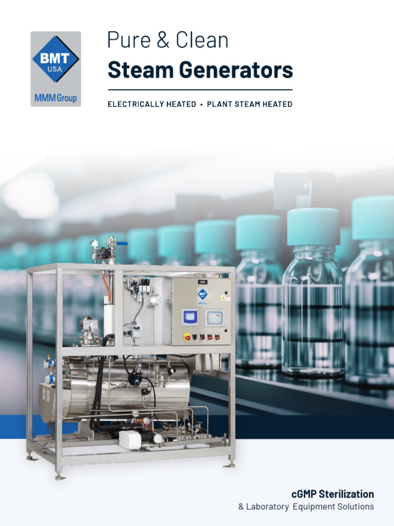 BMT USA - Pure and Clean Steam Generator Brochure 2024 | PDF | Steam ...