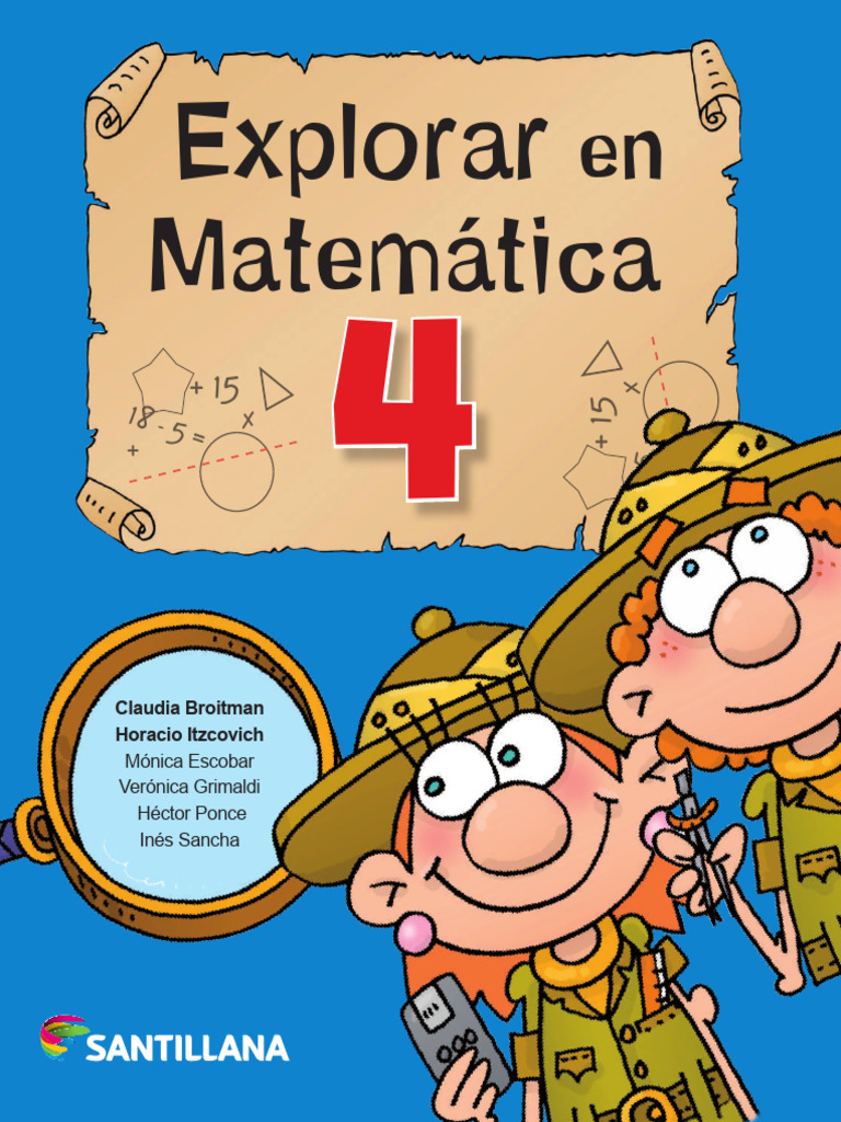 Explorar matemática 4° | PDF | Multiplicación | Matemáticas