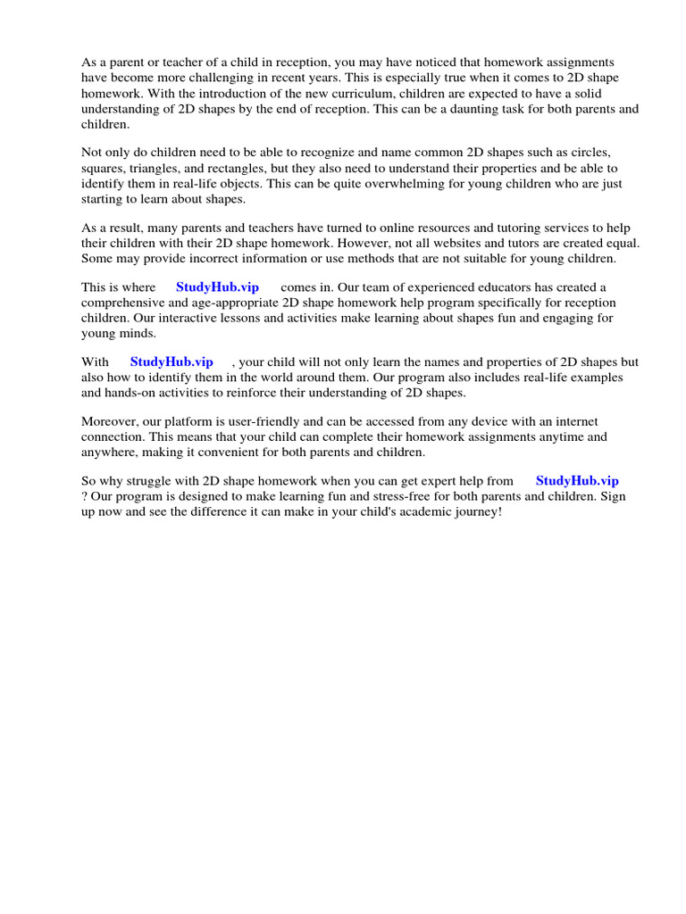 2d Shape Homework Reception | PDF | Shape | Rectangle