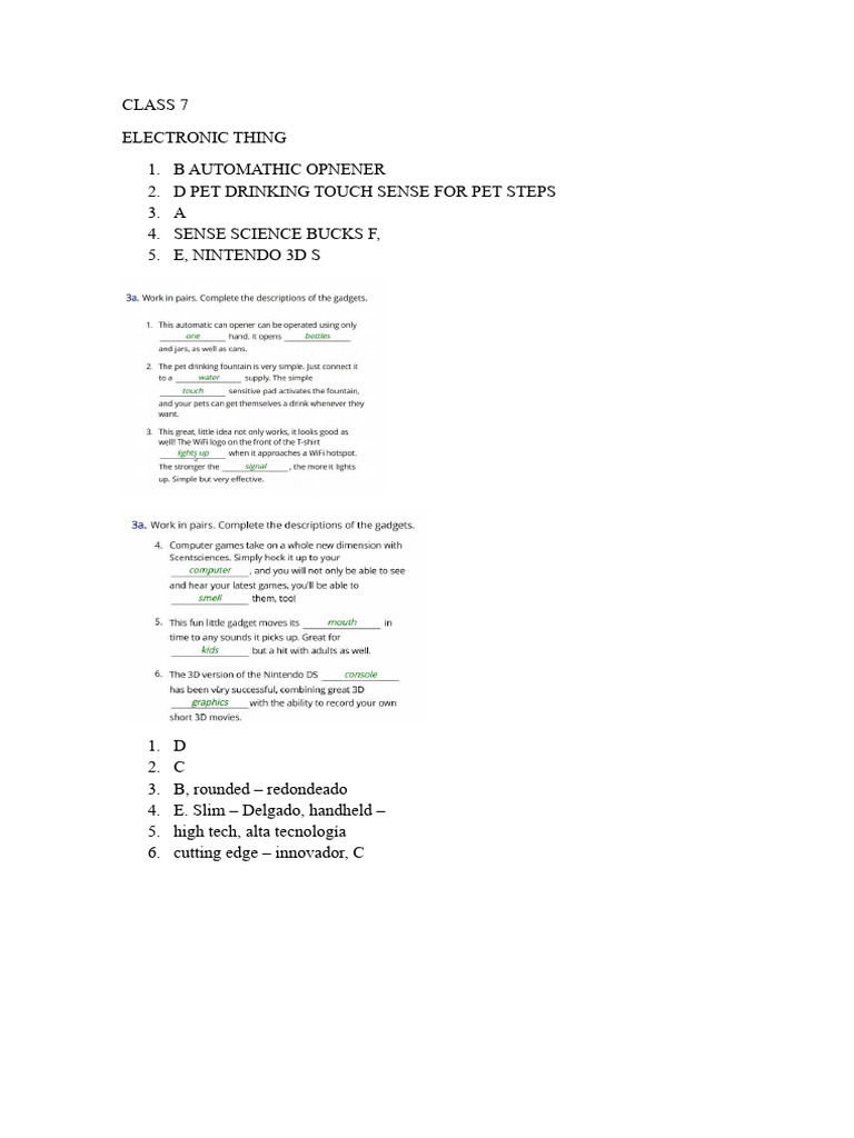 Class 7 Pdf Smartphone Telephone