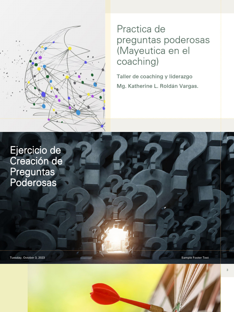 Practica de Preguntas Poderosas (Mayeutica en El | PDF | Relaciones ...