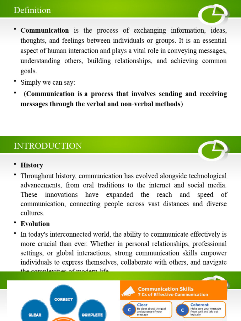 Communication Final | PDF | Communication | Nonverbal Communication