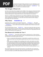 OSSLT Opinion Essay Scoring Guide | PDF | Homework | Essays