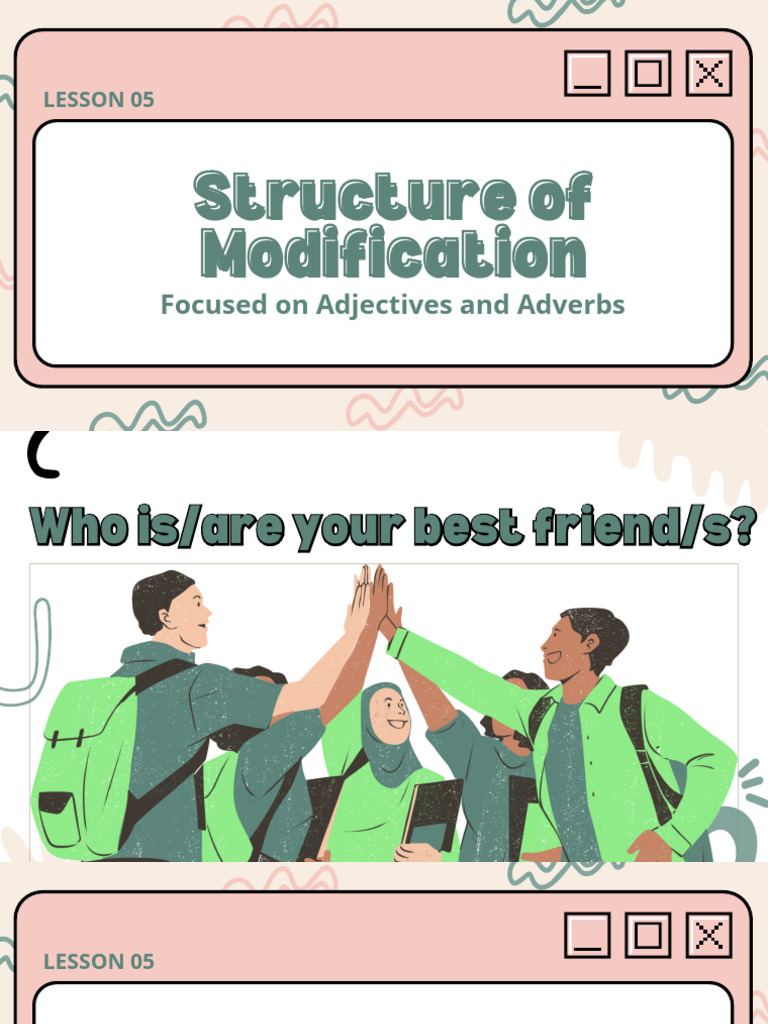 G10-L5-Structures-of-Modification | PDF | Adverb | Adjective