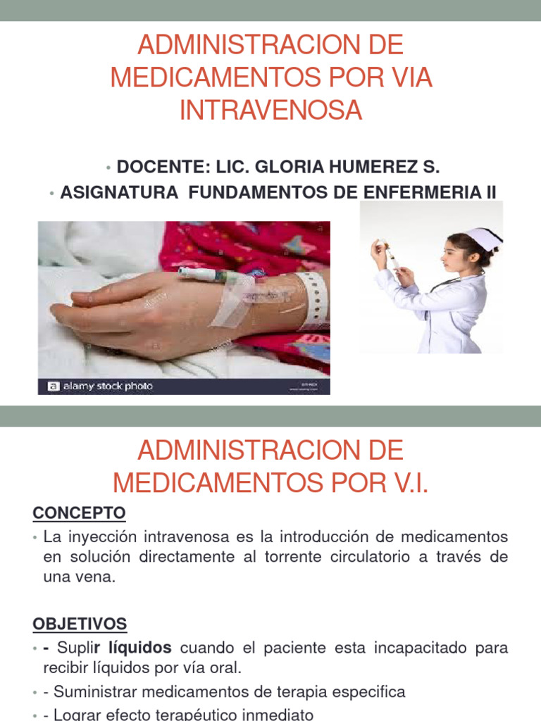 Via Intravenosa | PDF | Terapia intravenosa | Medicamentos con receta