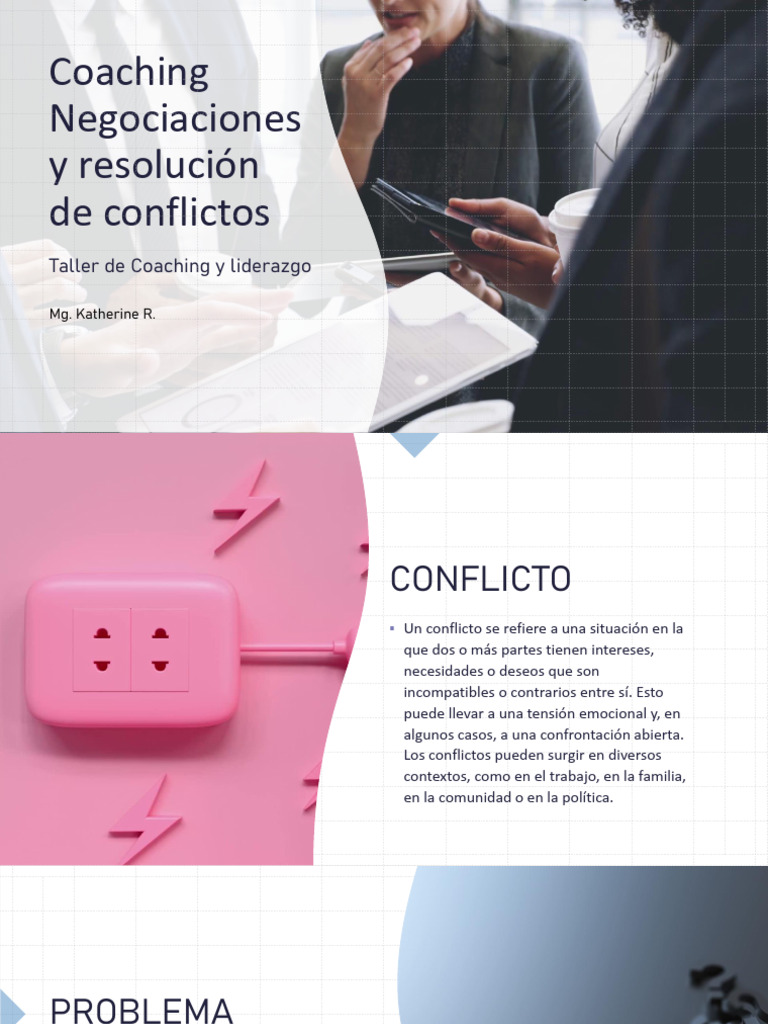 Manejo de Conflictos | PDF | Negociación | Conflicto (proceso)