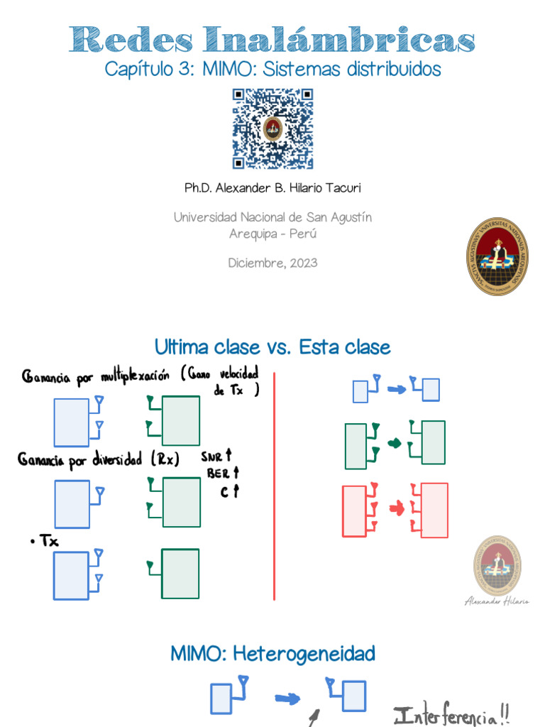 Slides C6 | PDF | Frecuencia | Inalámbrico