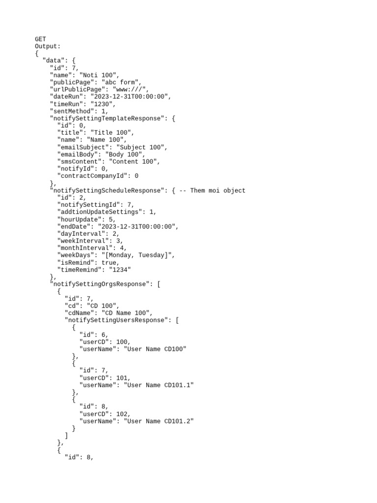 Impl API Cai Dat Thong Bao | PDF | Computer Science | Computing