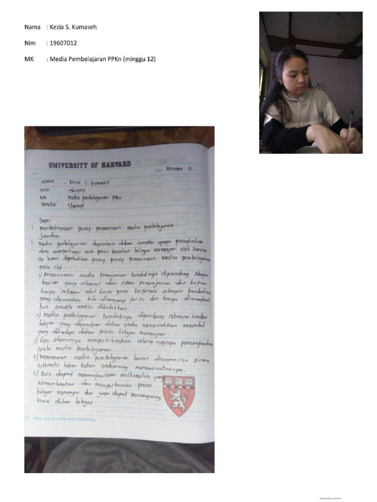 Media Pembelajaran PPKN (Minggu 12) Kezia Kumaseh 19607012 | PDF